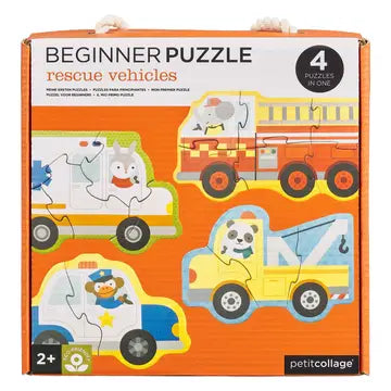 Rescue Vehicles Beginner Puzzle – Tadpole
