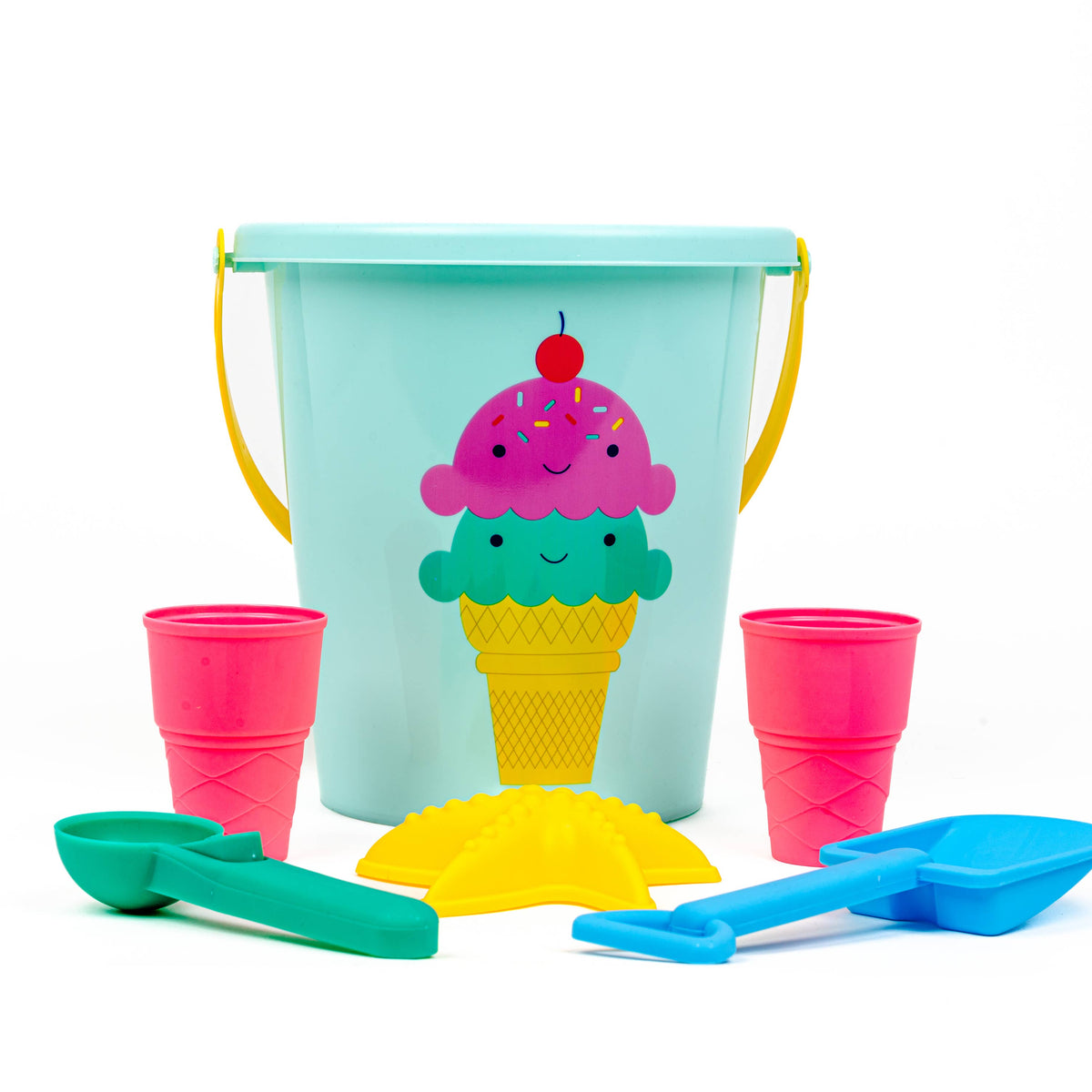 Toysmith 6-Piece Set Ice Cream Sand Bucket Set – Tadpole