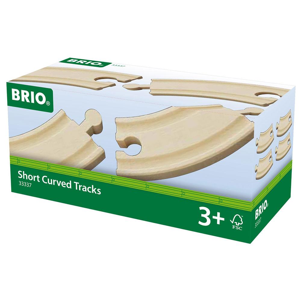 Brio Short Curved Track – Tadpole